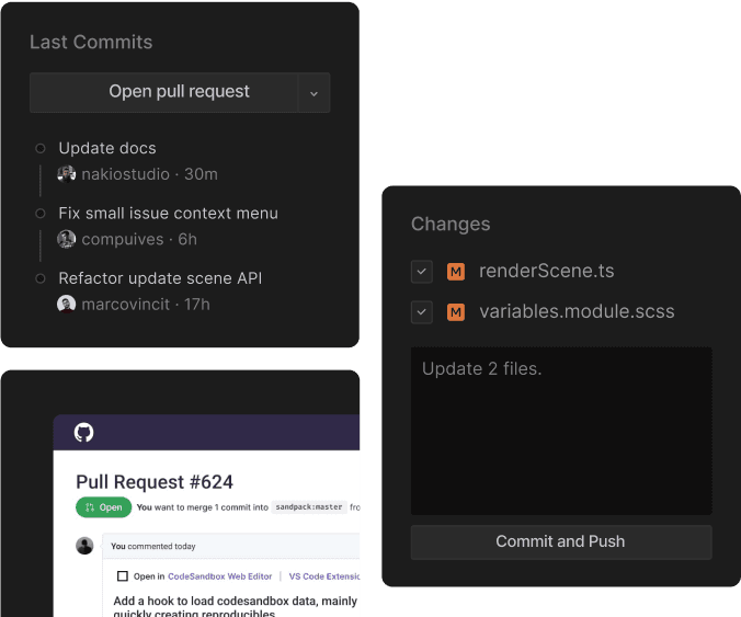 Features - CodeSandbox