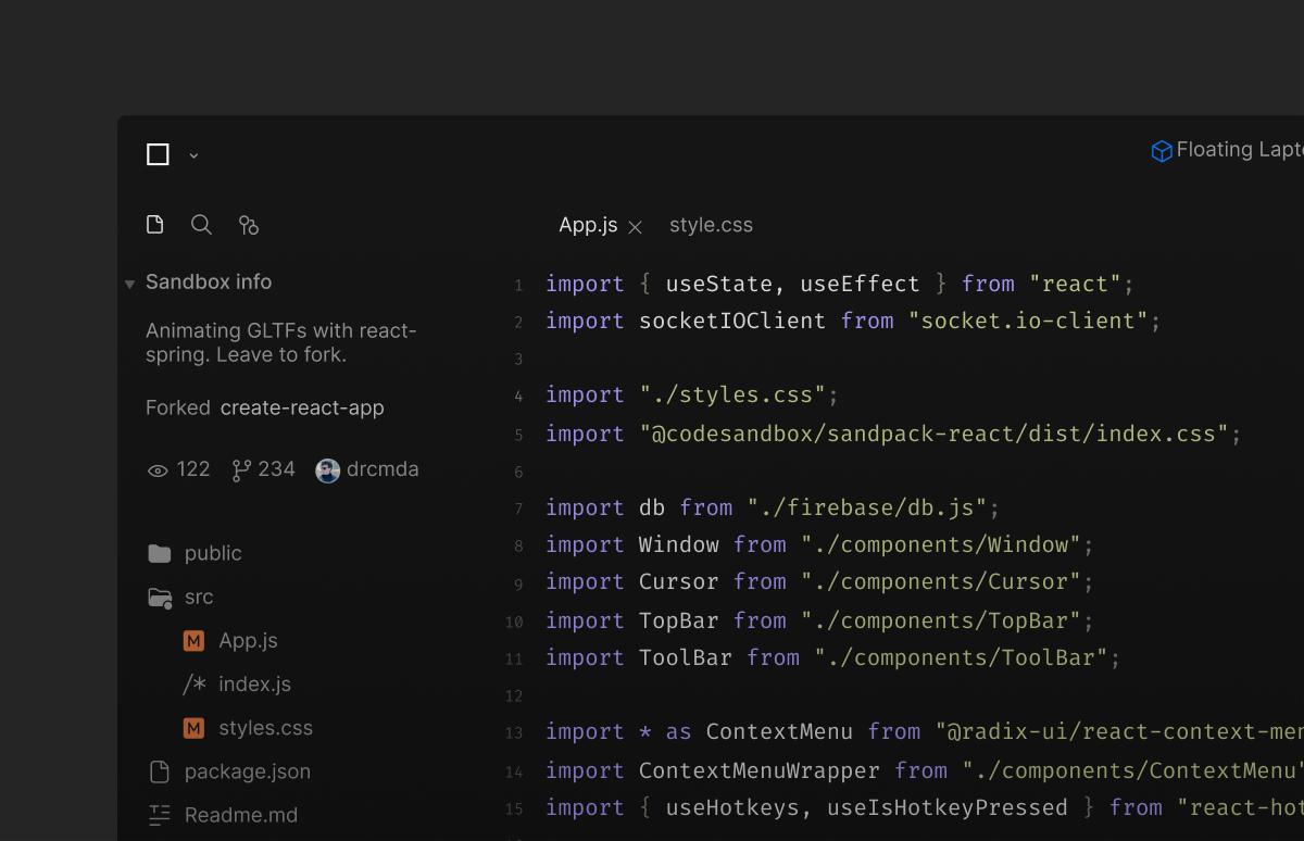A Unified CodeSandbox Experience - CodeSandbox