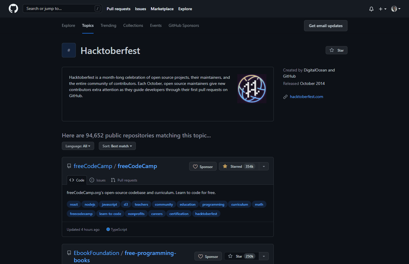 How to get started with Hacktoberfest - CodeSandbox
