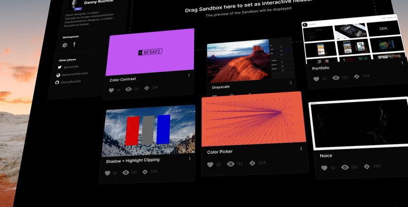 Showcase Your Sandboxes with All New Profile Pages - CodeSandbox