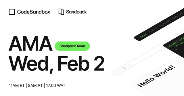 Announcing Sandpack 20 And A Nodejs Runtime For Any Browser