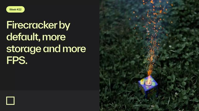 We're really excited to unveil what we worked on over the last week.