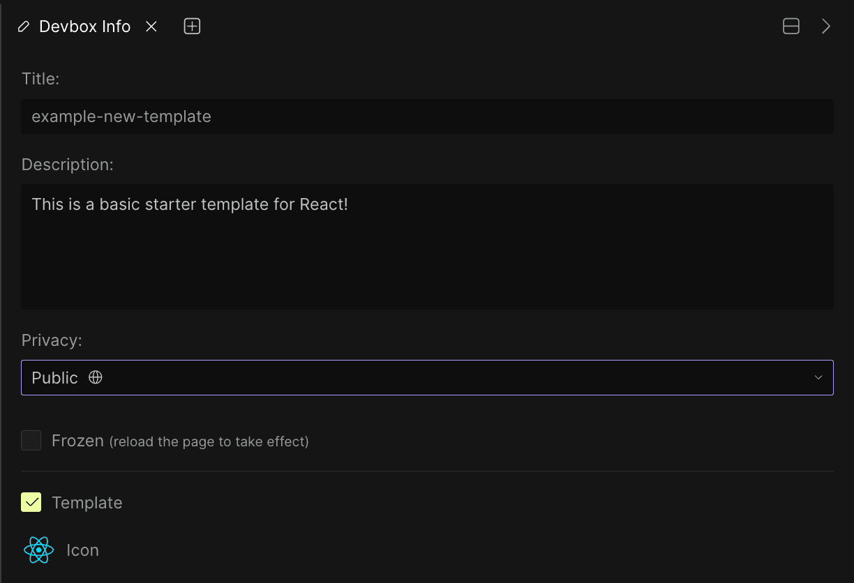 Templates – CodeSandbox