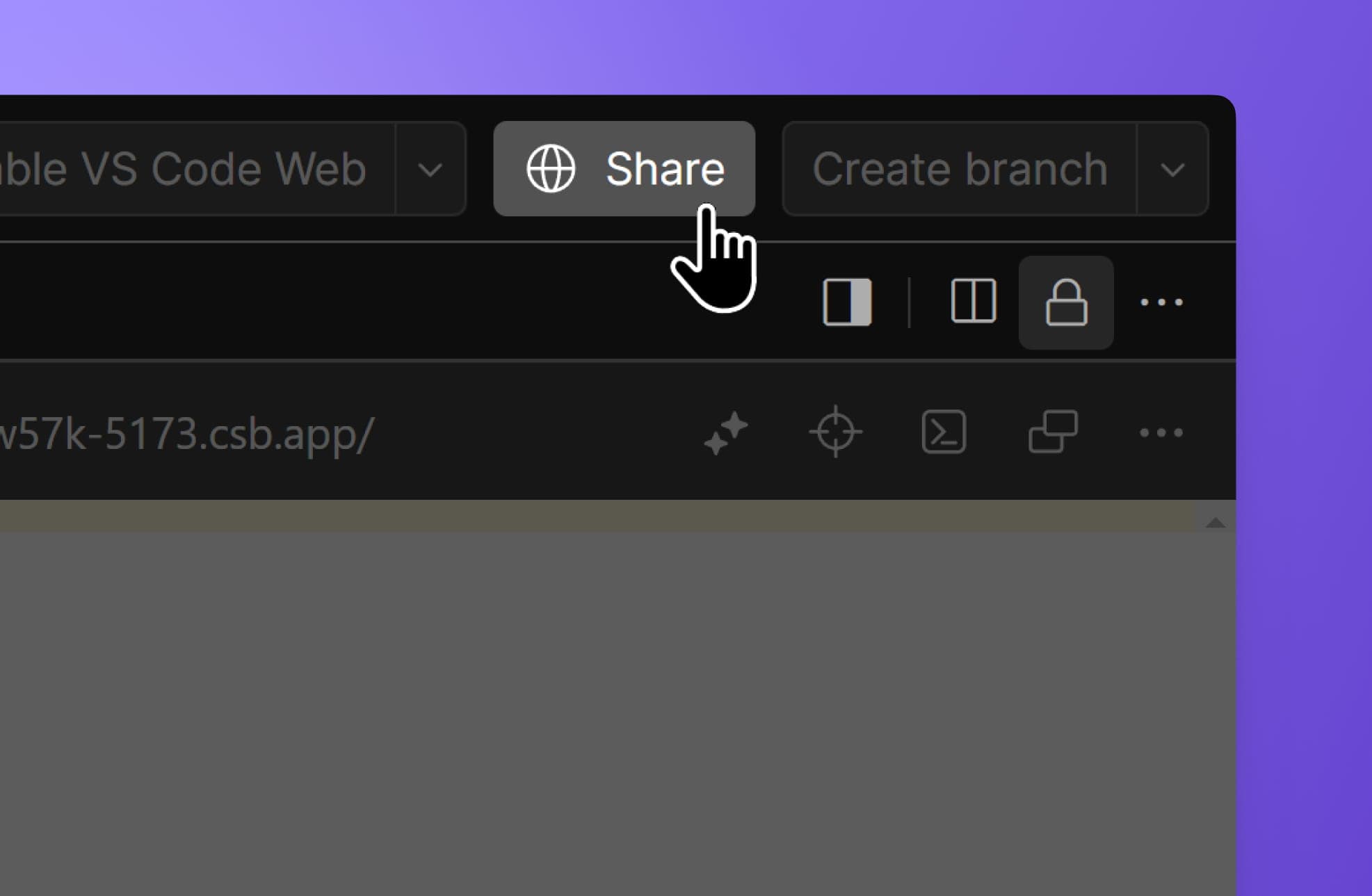 Collaborate and Share – CodeSandbox