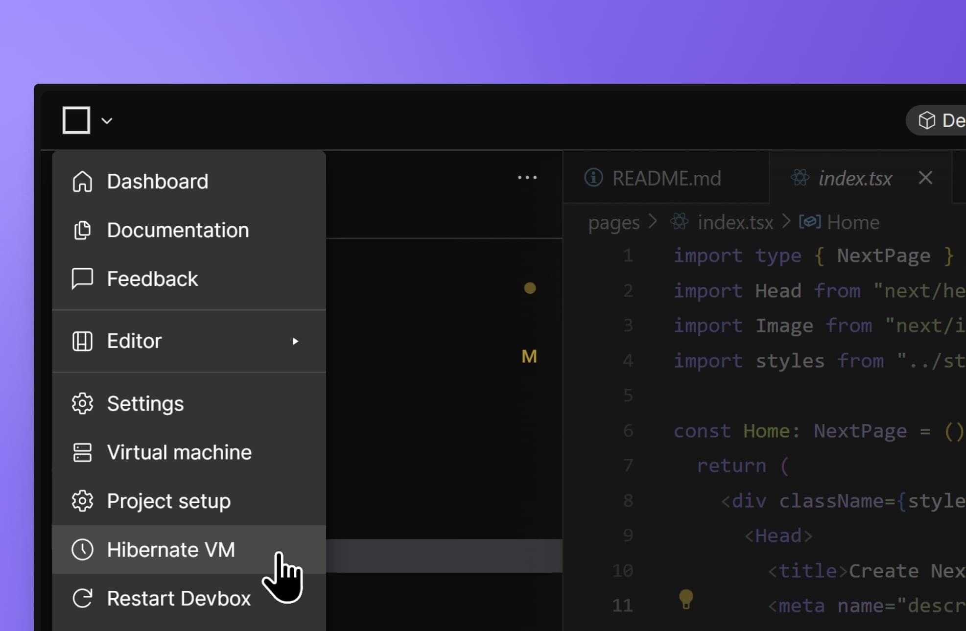 Controlling VM Usage – CodeSandbox