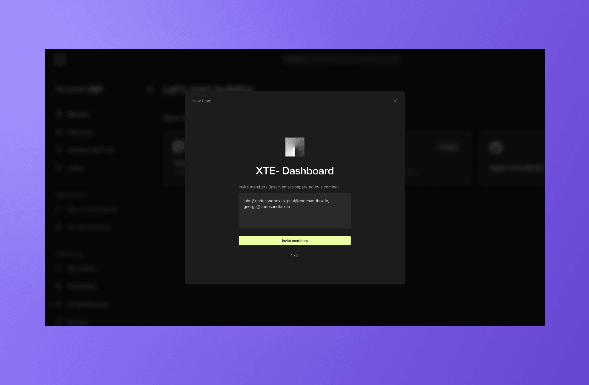 Workspaces – CodeSandbox