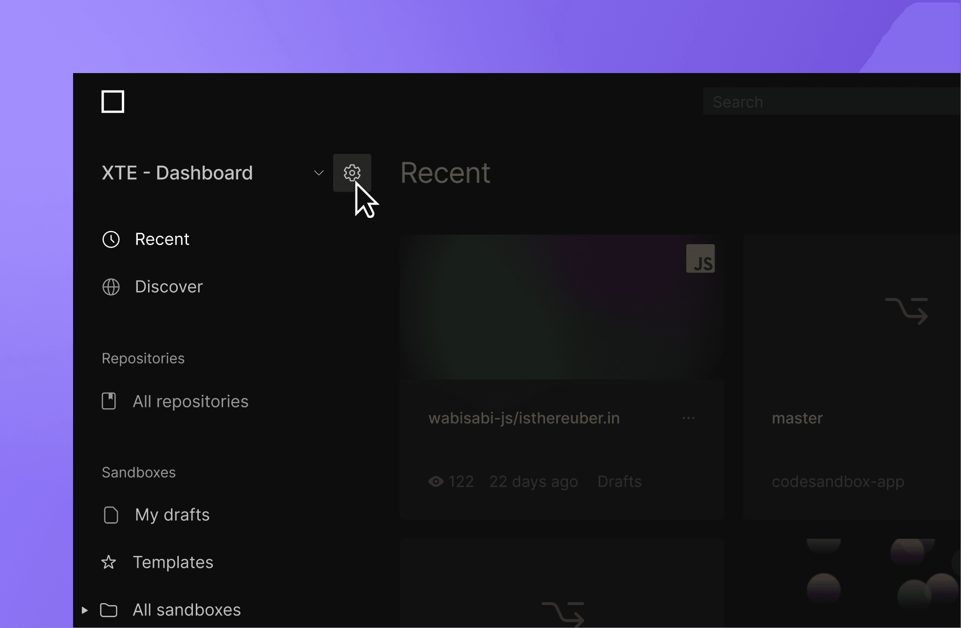Workspaces – CodeSandbox