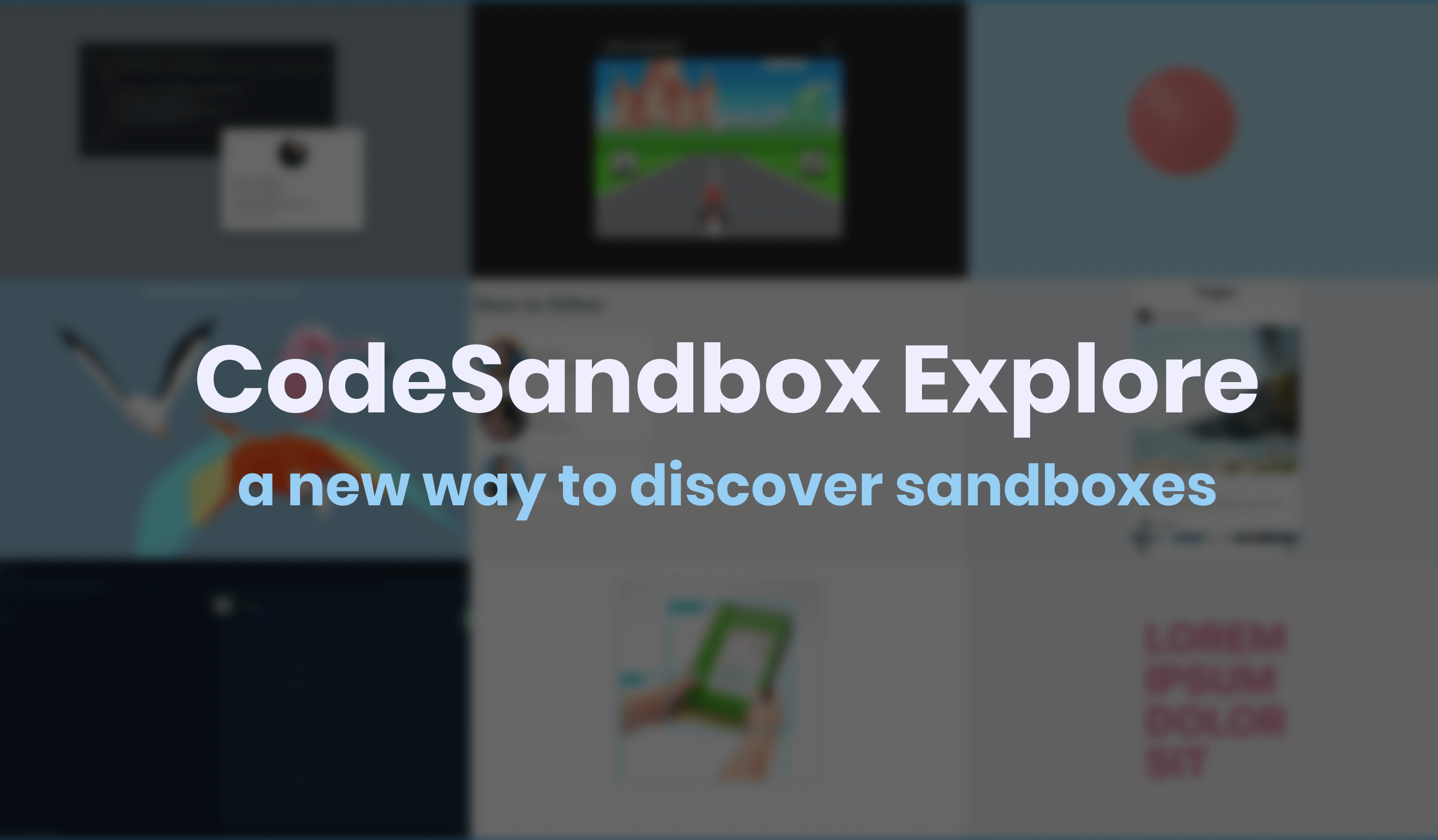 Improving the CodeSandbox Community - CodeSandbox